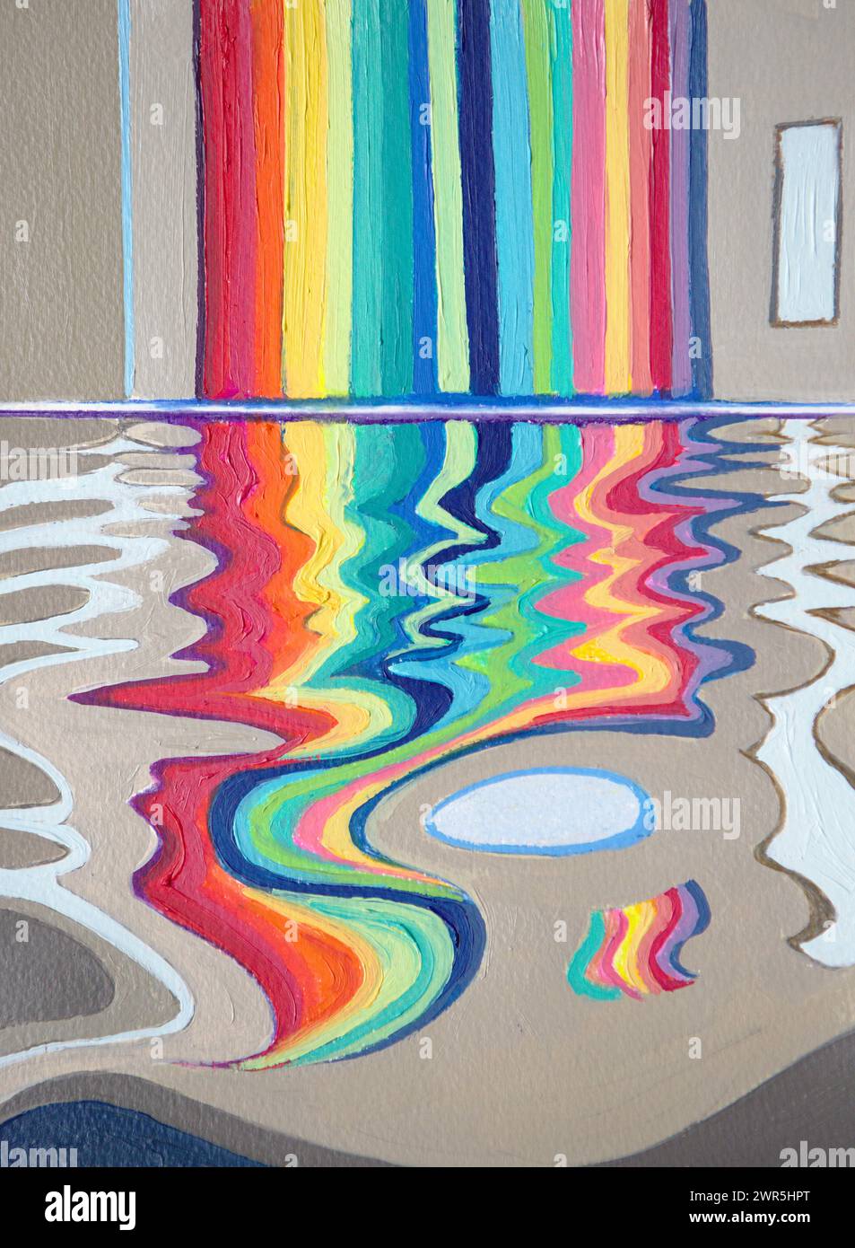 Reflection painting hi-res stock photography and images - Alamy