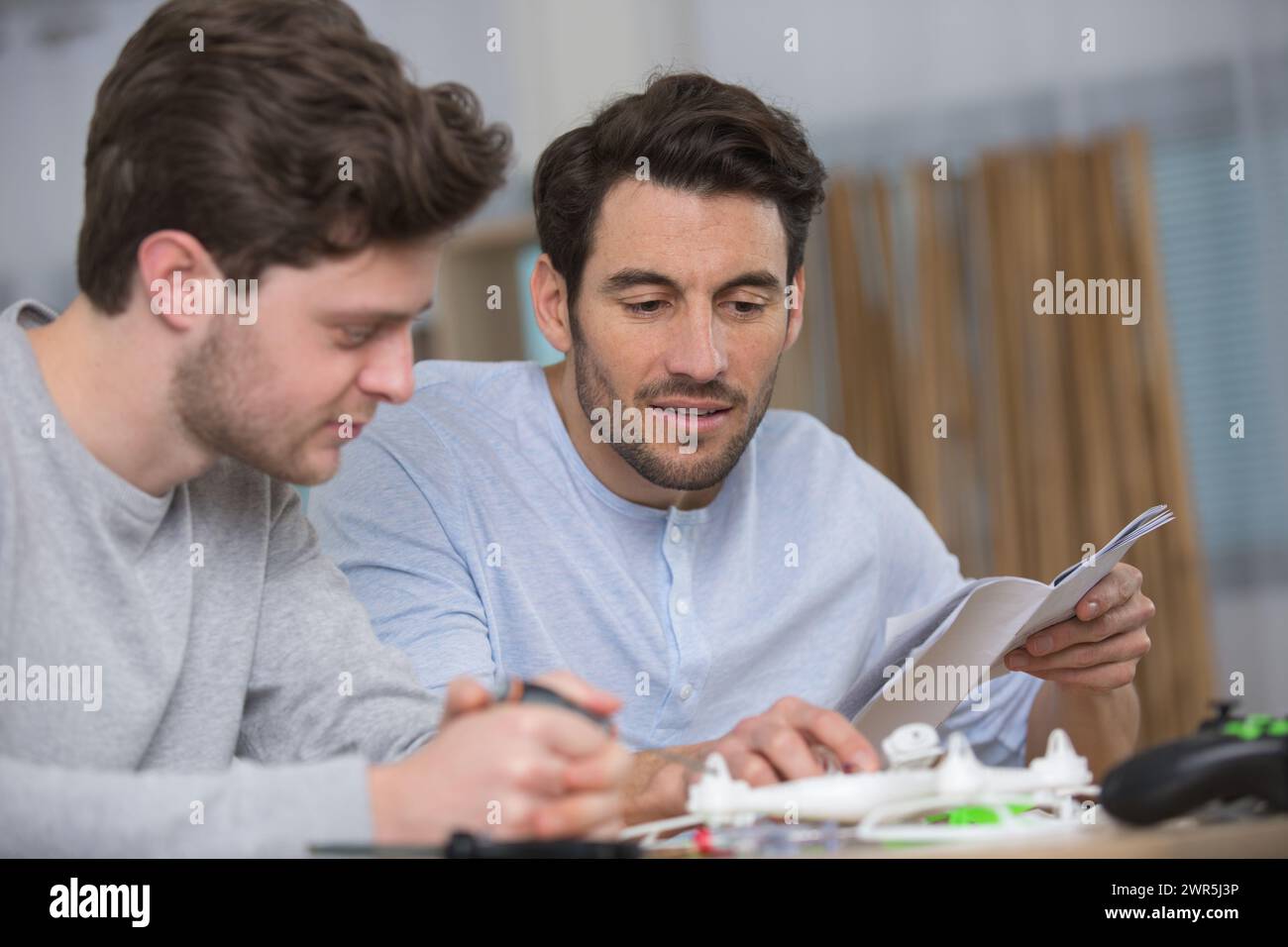 Drone flying instructions hi-res stock photography and images - Alamy