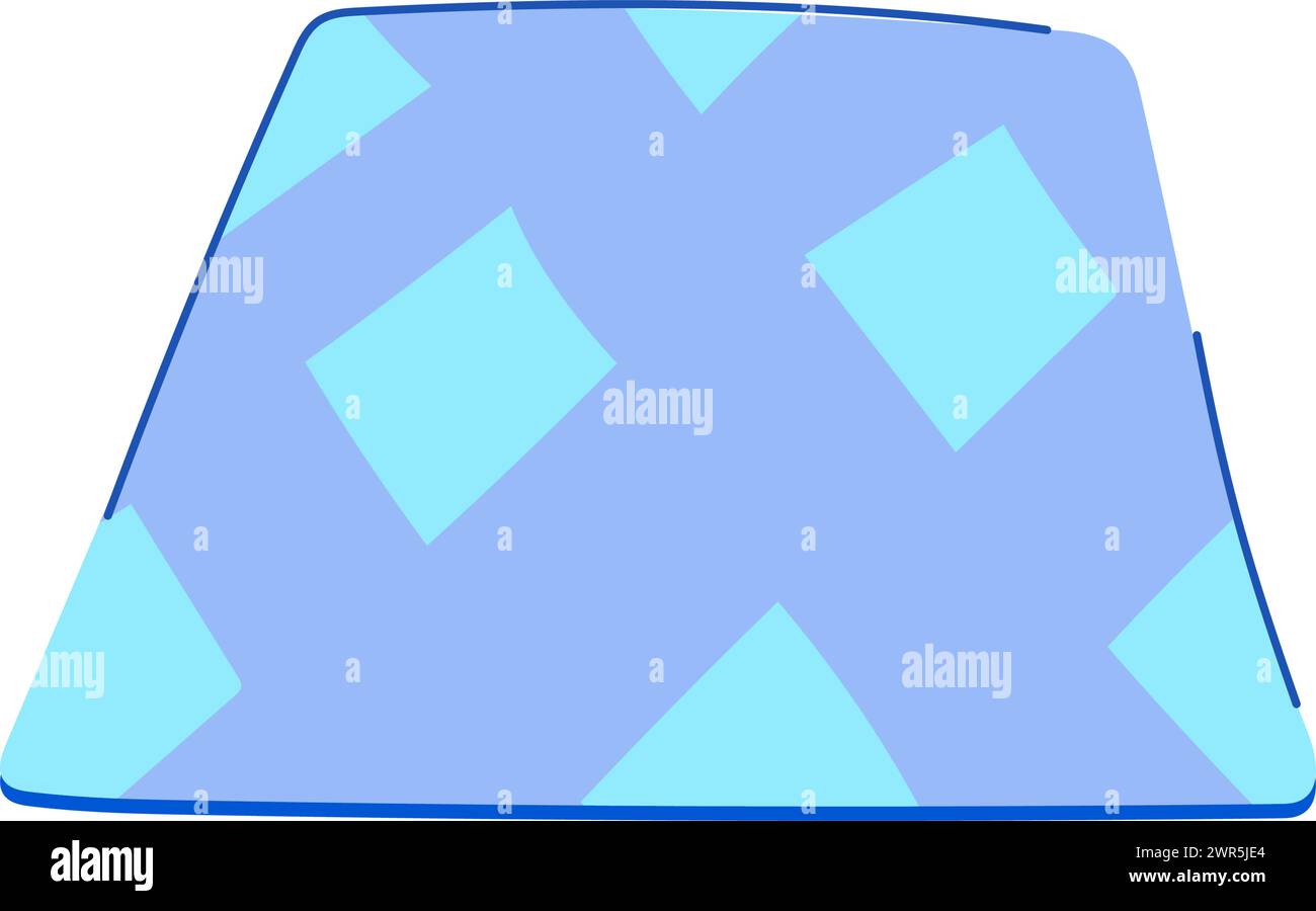 yoga chair mat cartoon vector illustration Stock Vector Image & Art - Alamy