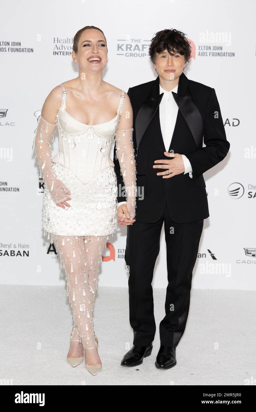 West Hollywood, USA. 10th Mar, 2024. Zoe Lister Jones and Sammi Cohen ...