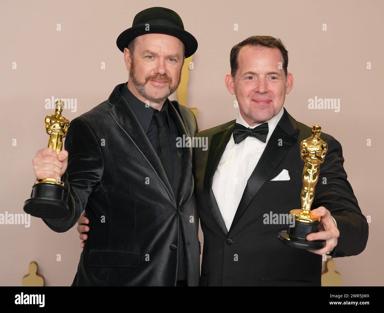 Los Angeles, USA. 10th Mar, 2024. (L-R) Tarn Willers and Johnnie Burn ...