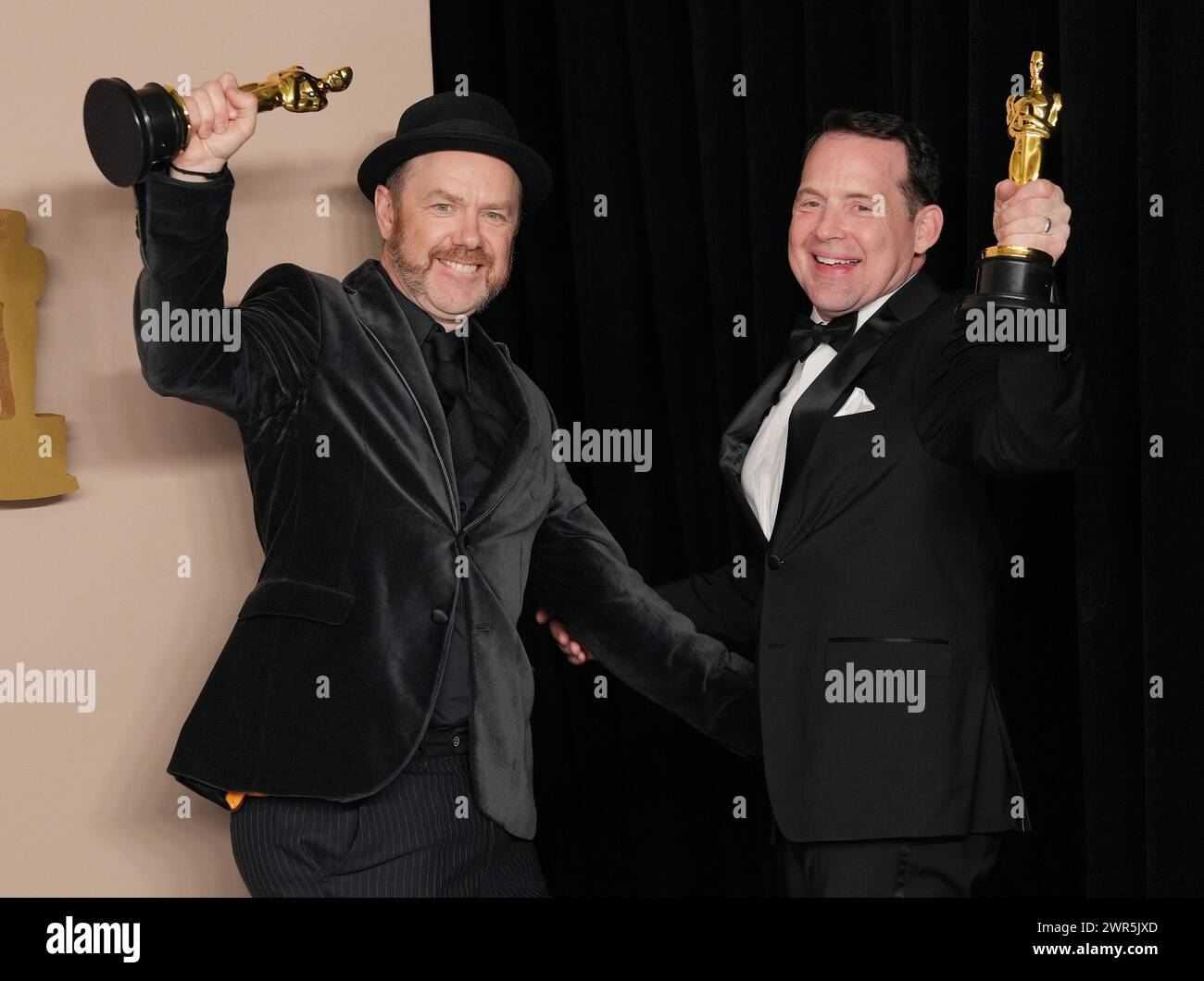 Los Angeles, USA. 10th Mar, 2024. (L-R) Tarn Willers and Johnnie Burn ...