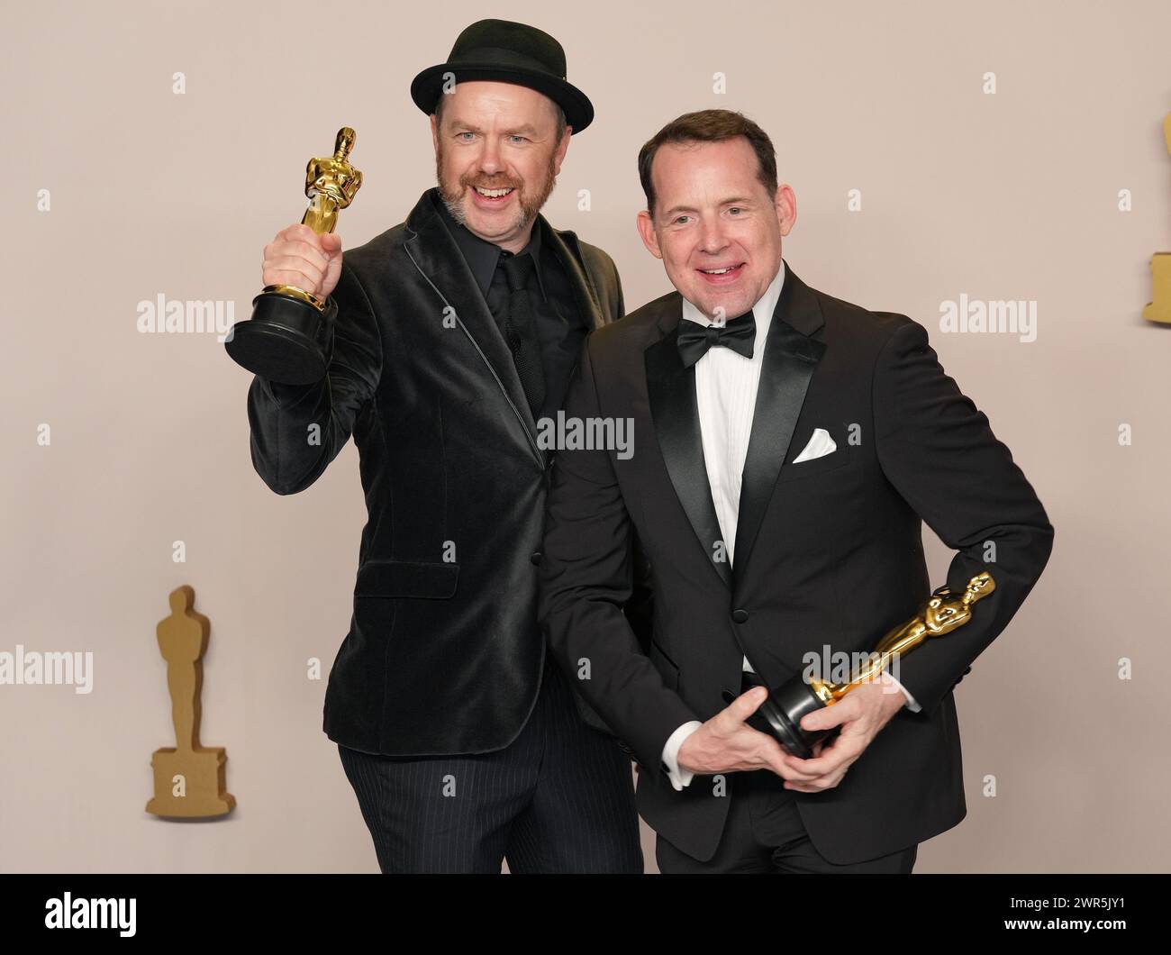 Los Angeles, USA. 10th Mar, 2024. (L-R) Tarn Willers and Johnnie Burn ...
