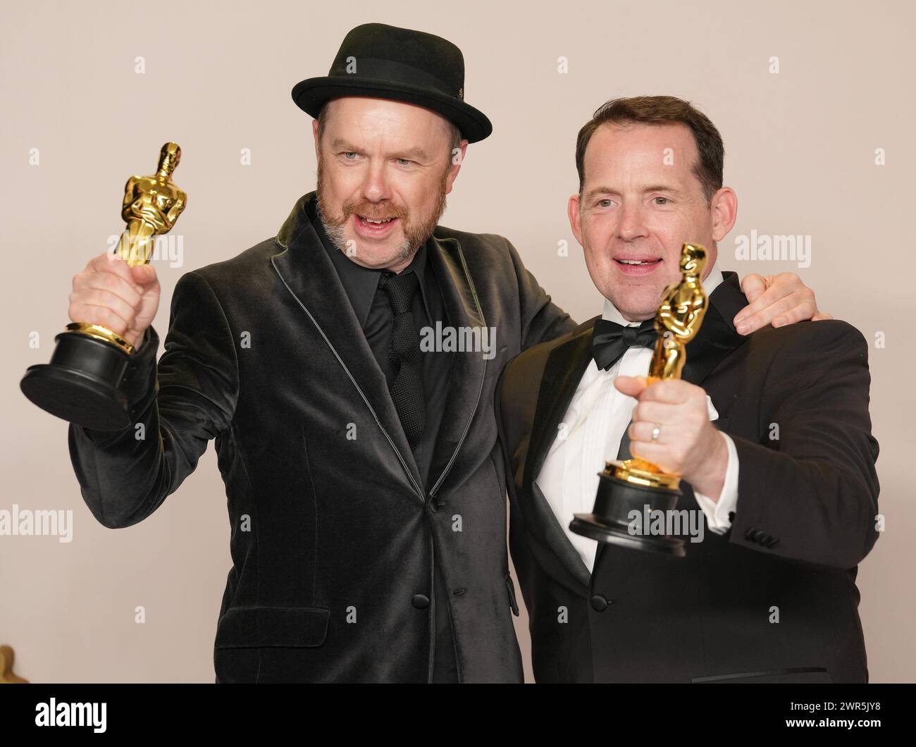 Los Angeles, USA. 10th Mar, 2024. (L-R) Tarn Willers and Johnnie Burn ...