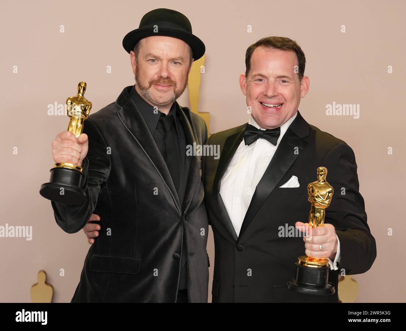 Los Angeles, USA. 10th Mar, 2024. (L-R) Tarn Willers and Johnnie Burn ...