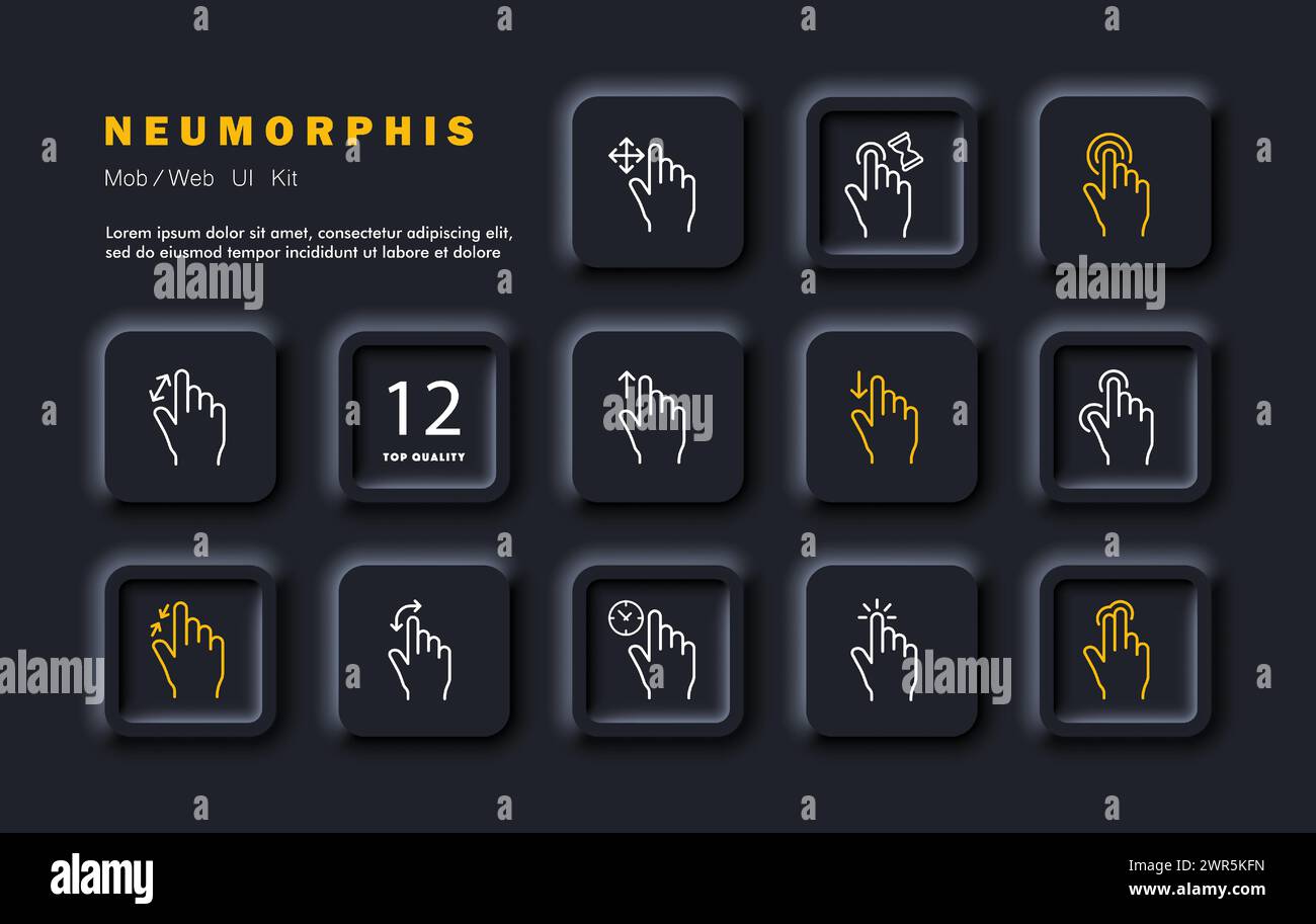 Holds fingers Stock Vector Images - Alamy