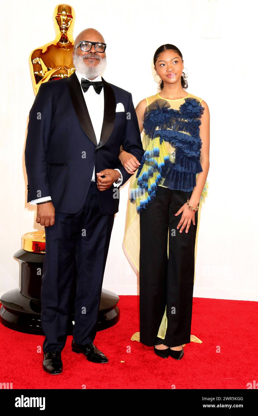 David Alan Grier mit Tochter Luisa Danbi Grier-Kim bei der Oscar ...