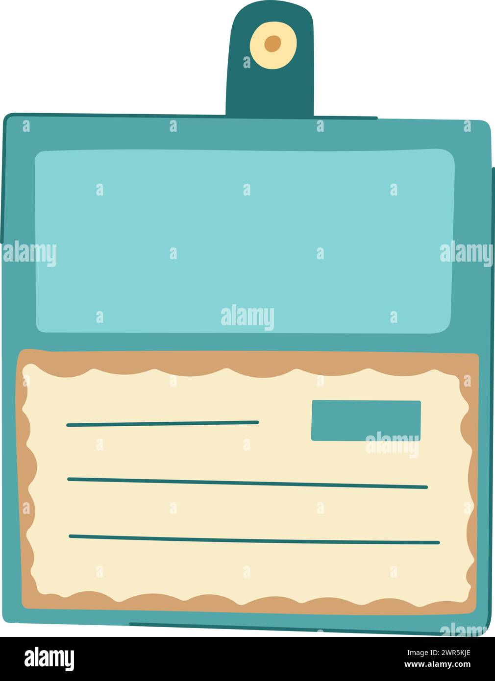 bank checkbook cartoon vector illustration Stock Vector Image & Art - Alamy