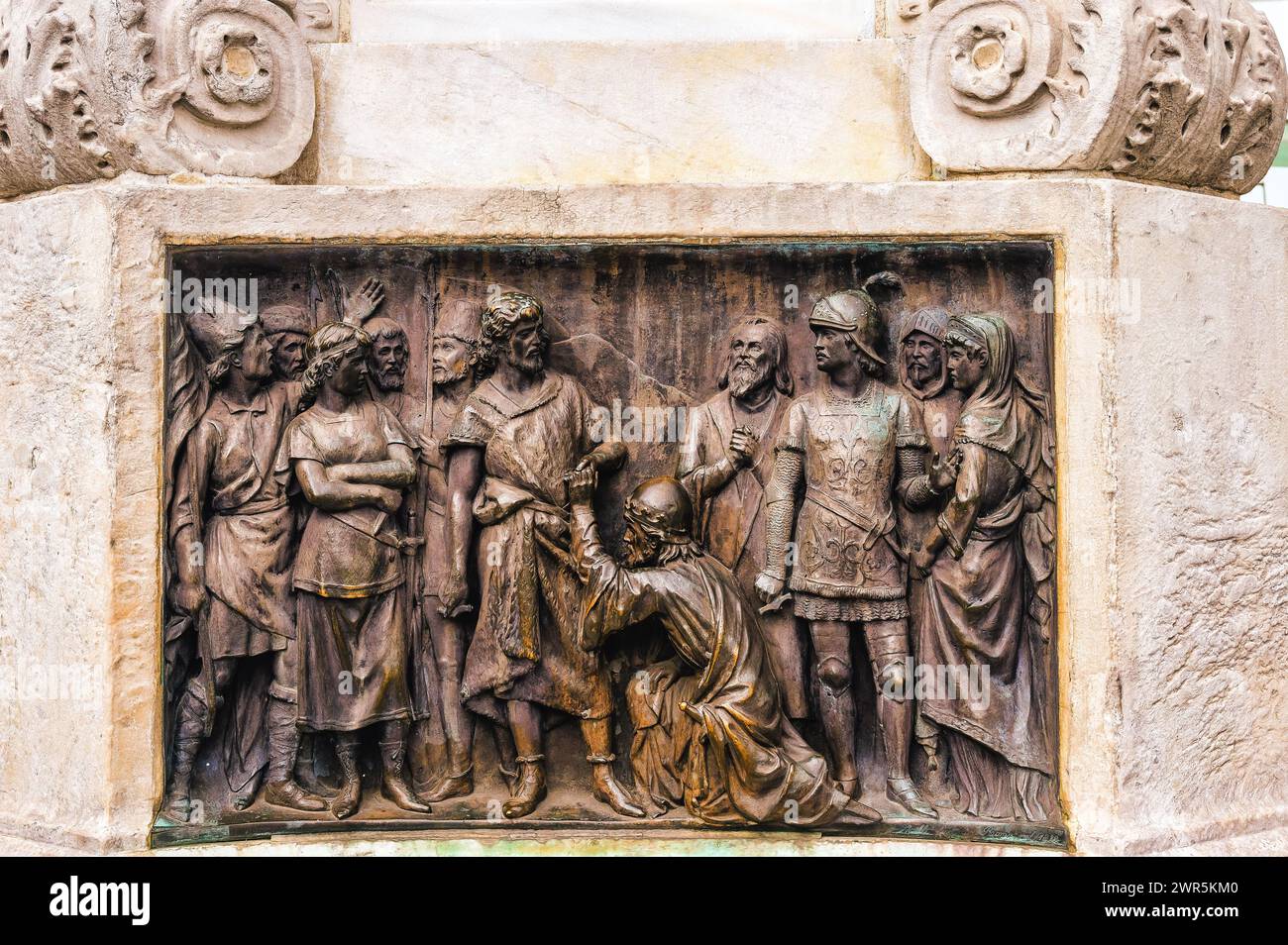 Architecture and architetural features in Madrid, Spain Stock Photo - Alamy