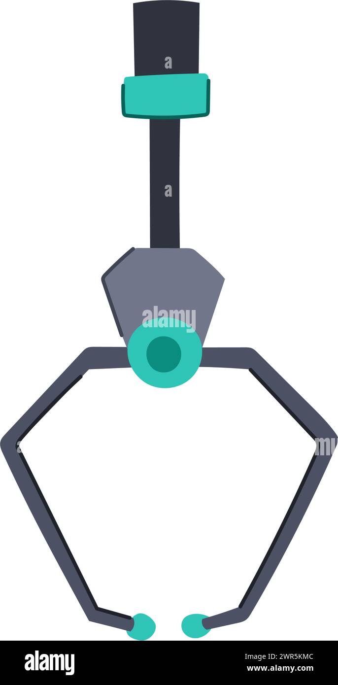 game claw machine cartoon vector illustration Stock Vector Image & Art ...