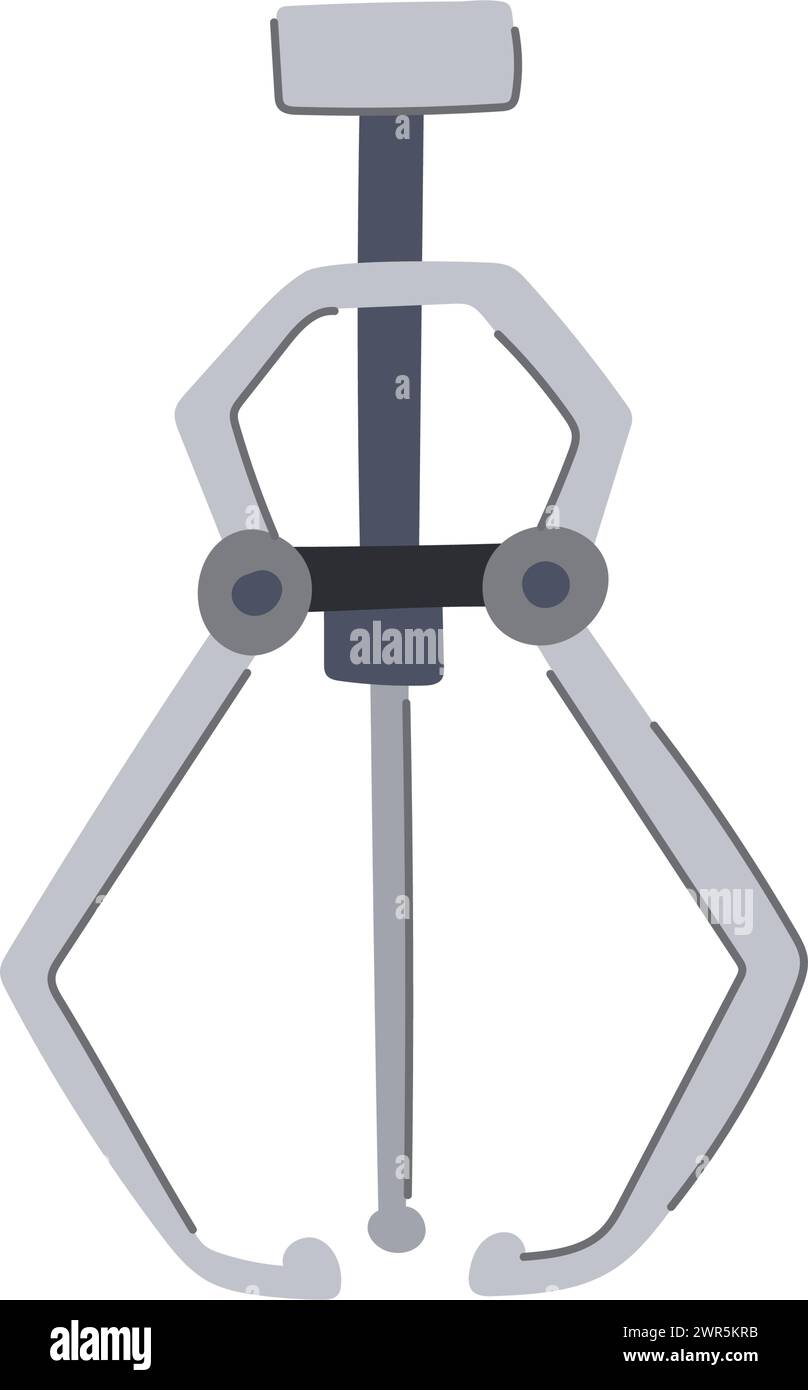 grab claw machine cartoon vector illustration Stock Vector Image & Art ...