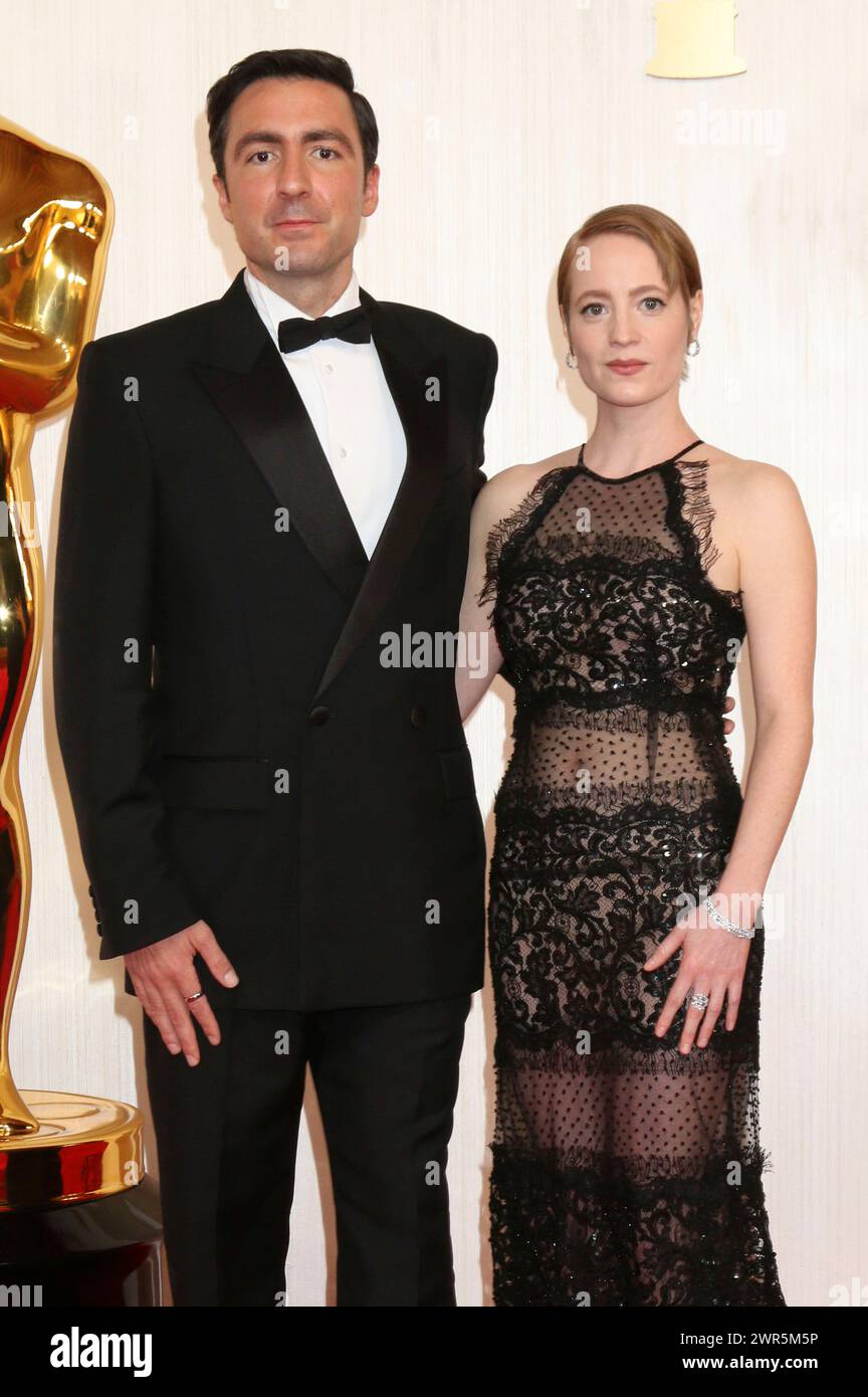 Ilker Catak und Leonie Benesch bei der Oscar Verleihung 2024 / 96th ...