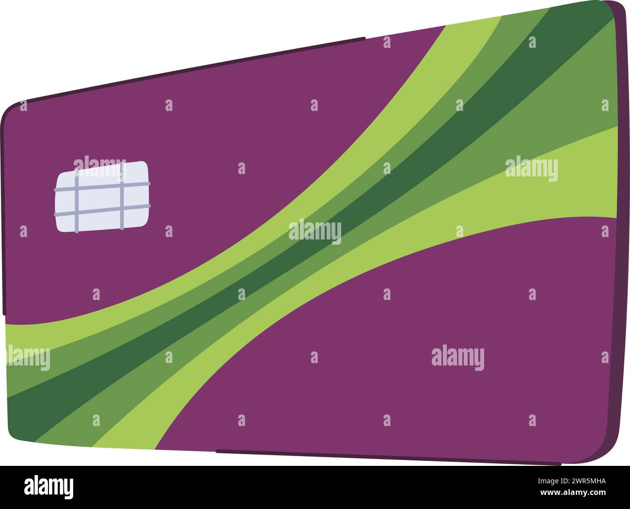 debit credit card cartoon vector illustration Stock Vector Image & Art ...