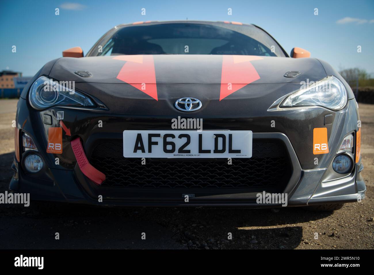 10/04/19 ***Free photo for editorial use*** Specially adapted Toyota GT ...