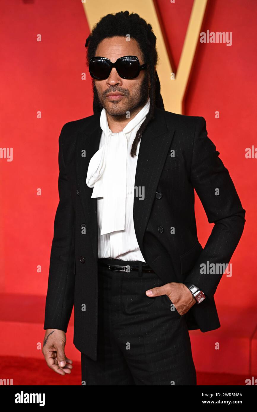 Los Angeles, USA. March 10th, 2024. Lenny Kravitz arriving at the ...