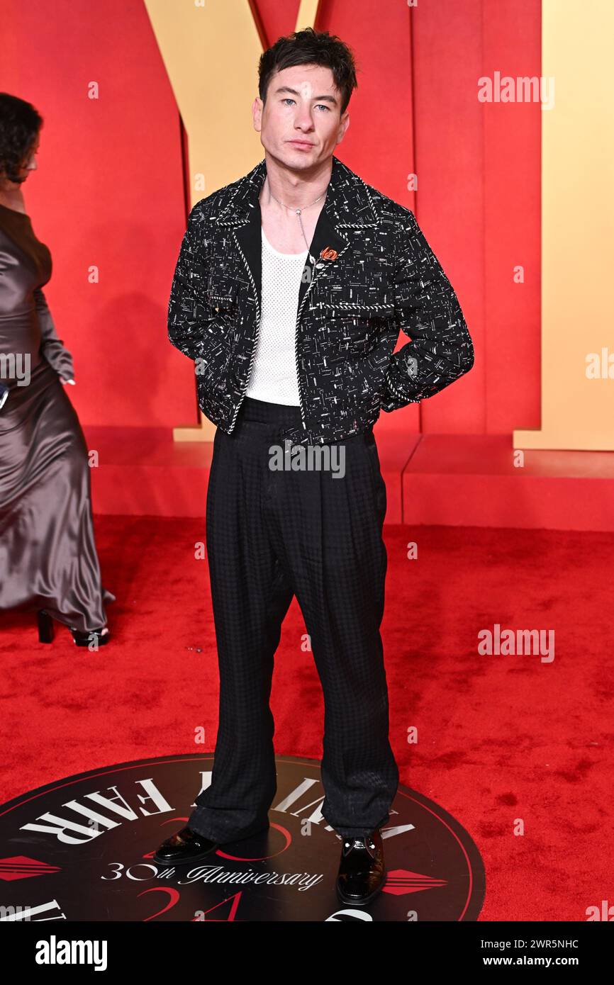 Los Angeles, USA. March 10th, 2024. Barry Keoghan arriving at the ...
