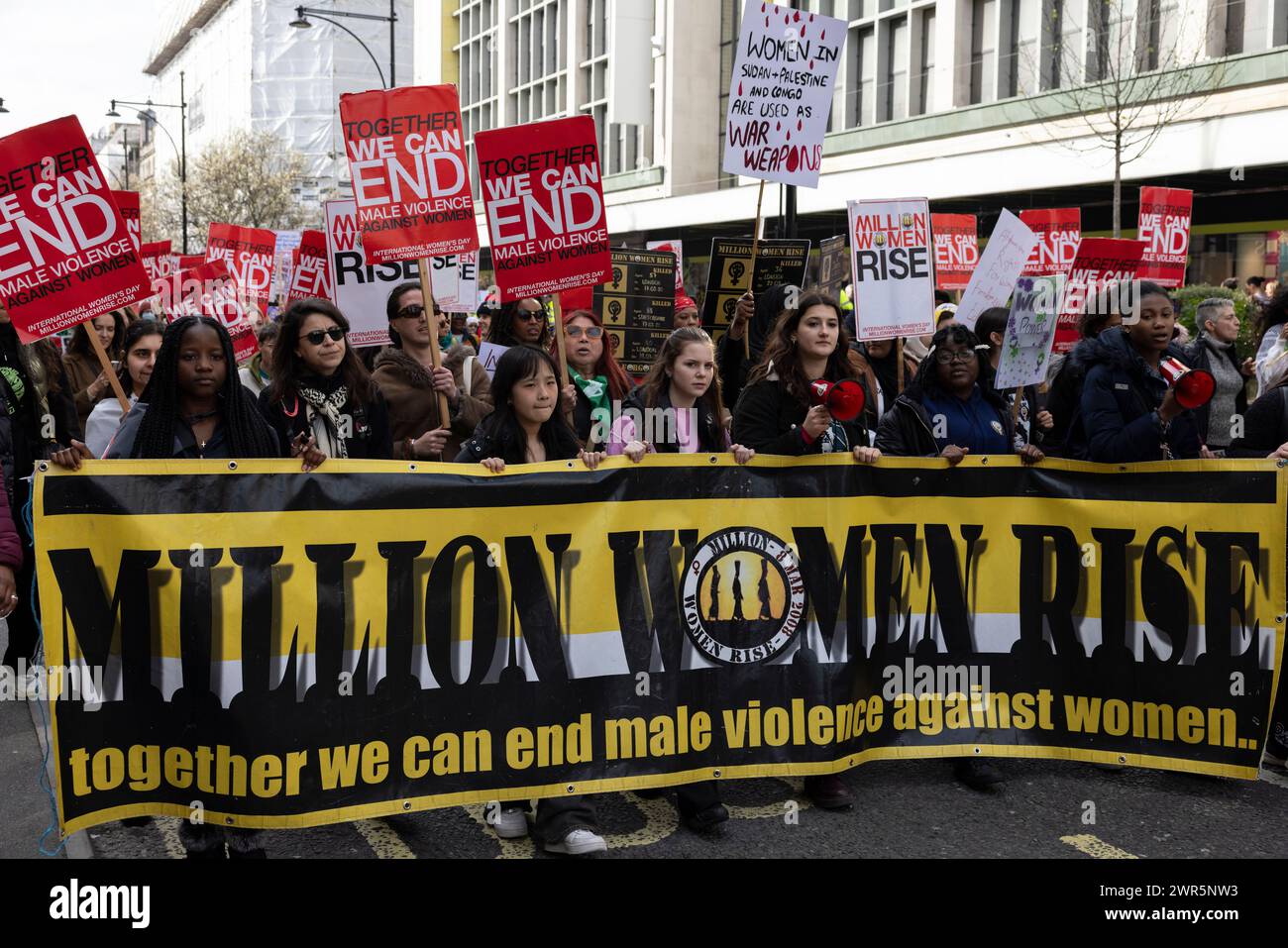 Million Women Rise 2024 organised march against male violence on ...