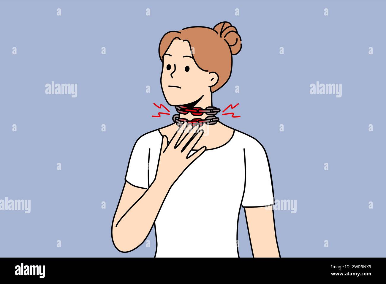 Suffocation in girl with chain around neck, in need of treatment for ...