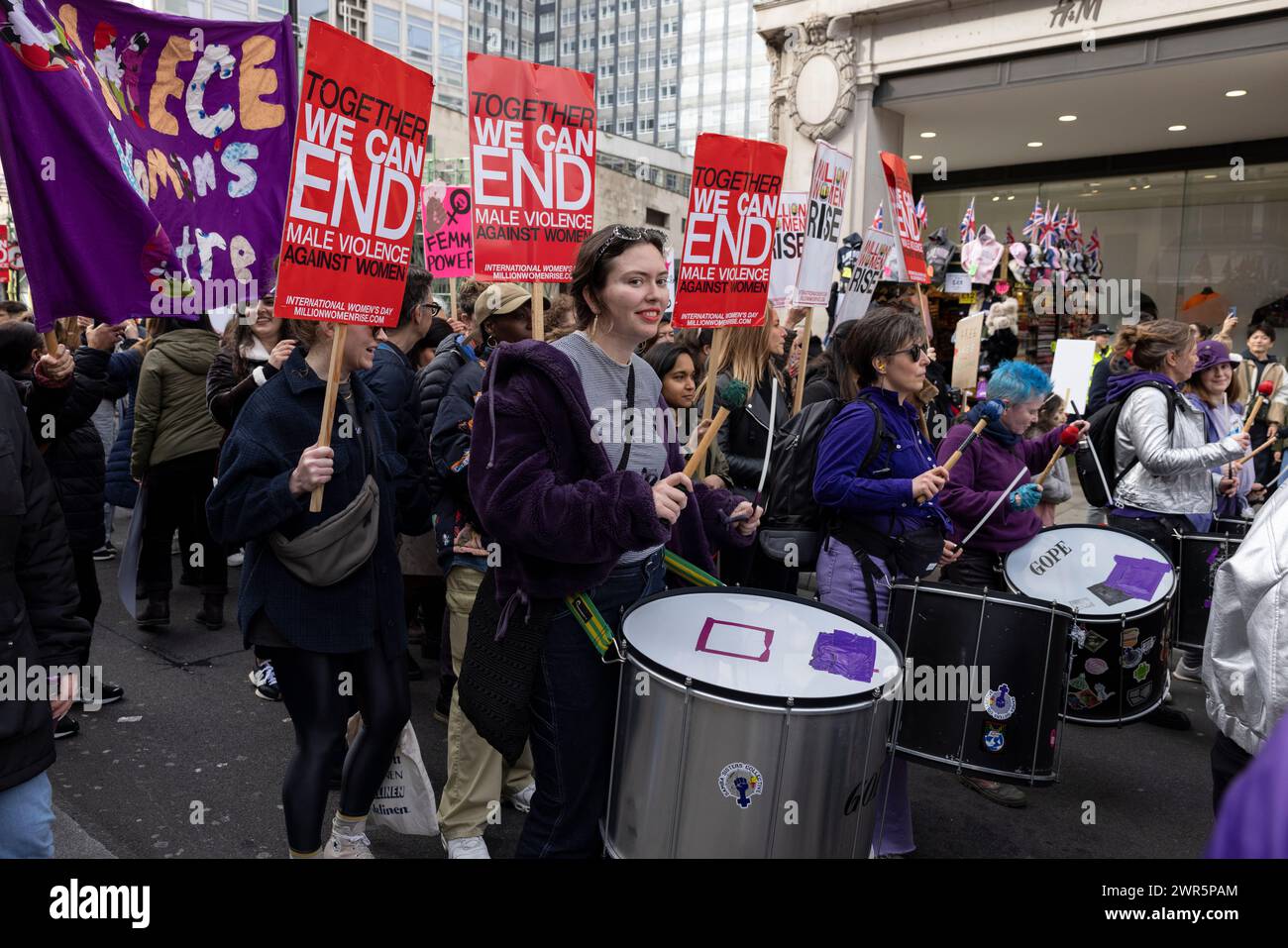 Million Women Rise 2024 organised march against male violence on ...
