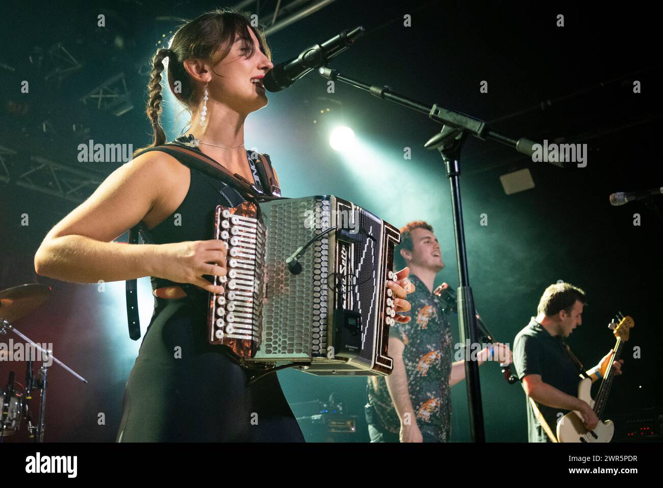 BARCELONA, ESPAÑA. 2023.10.11. Huntza en concierto como parte de su ...