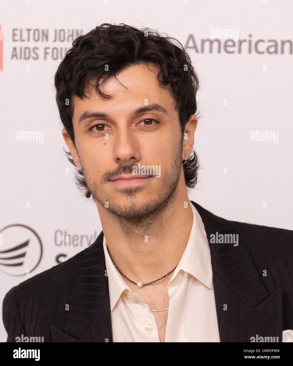 Rafael Cebrian arrives at the 32nd Annual Elton John AIDS a Academy ...
