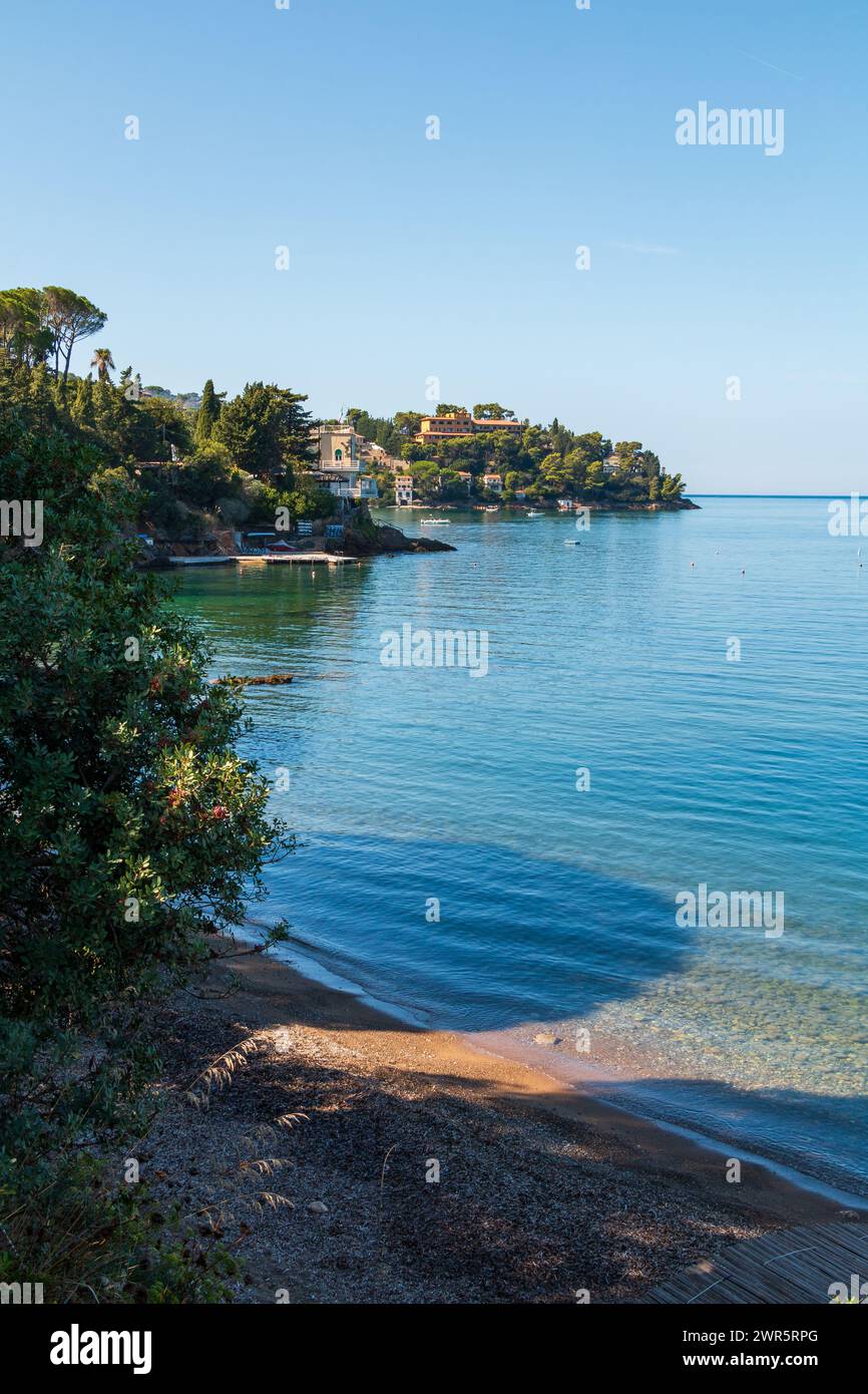 a small hidden beach on the Argentario coast Stock Photo - Alamy