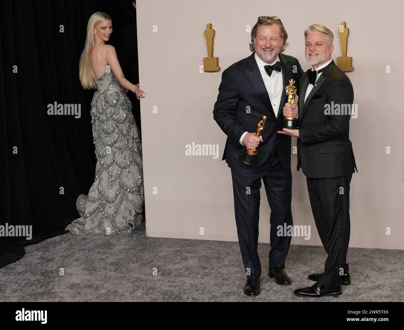 Los Angeles, USA. 10th Mar, 2024. (L-R) Anya Taylor-Joy posing in the ...