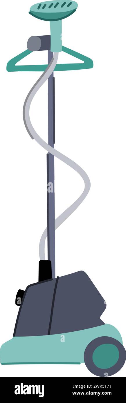 cloth garment steamer cartoon vector illustration Stock Vector Image ...