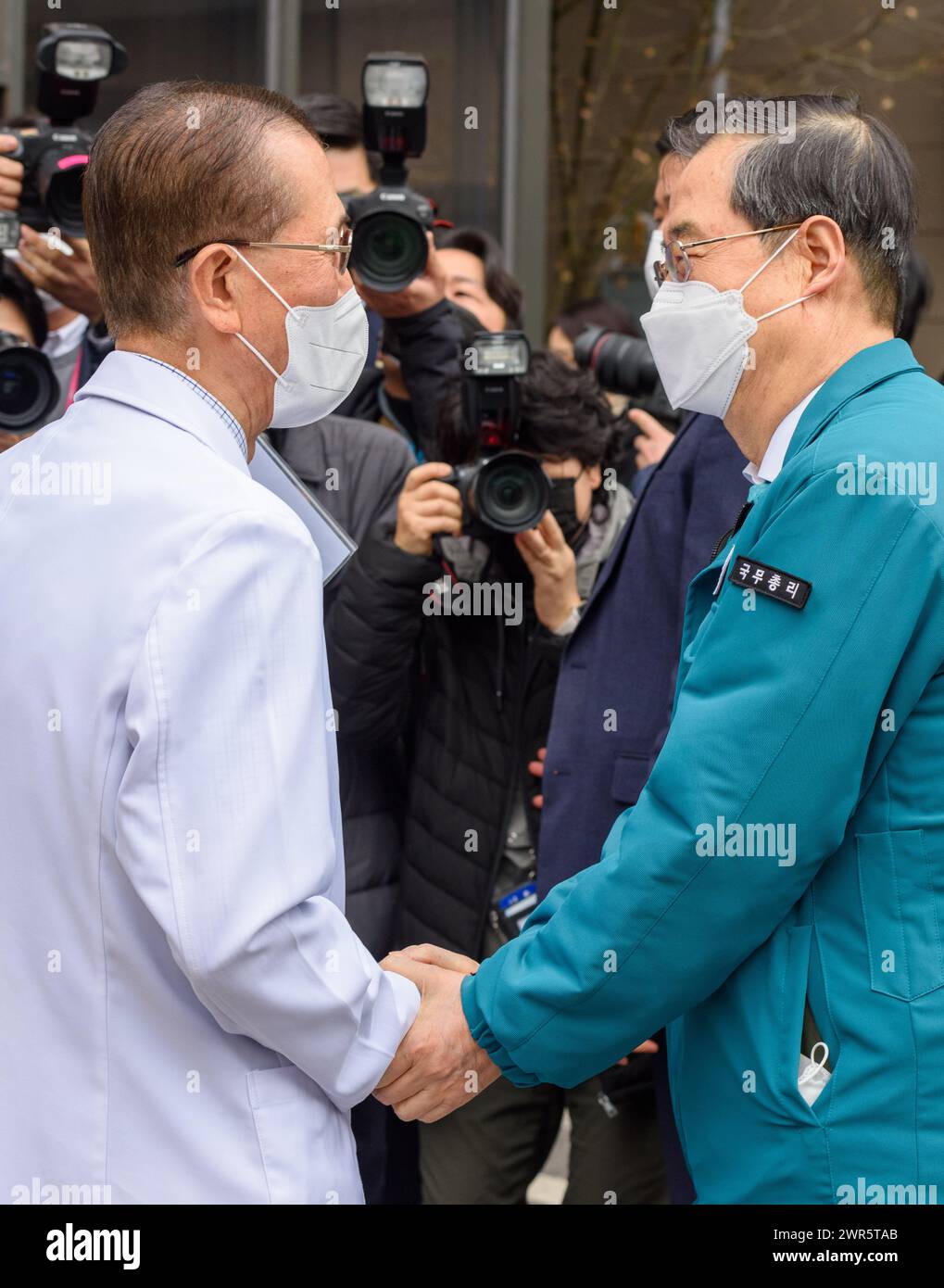 Seoul South Korea 11th Mar 2024 South Korean Prime Minister Han