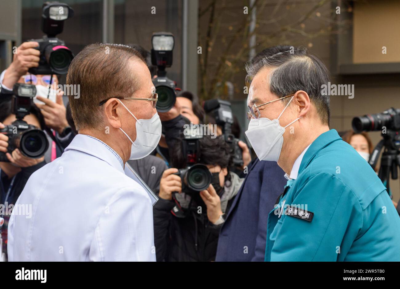 Seoul South Korea 11th Mar 2024 South Korean Prime Minister Han