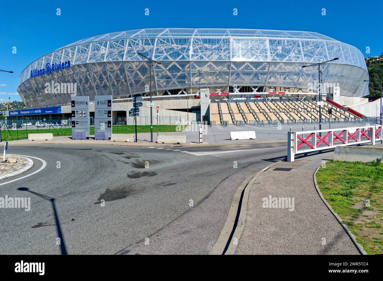 Multi-function arena Allianz Rivera in Nice, in the Var department ...