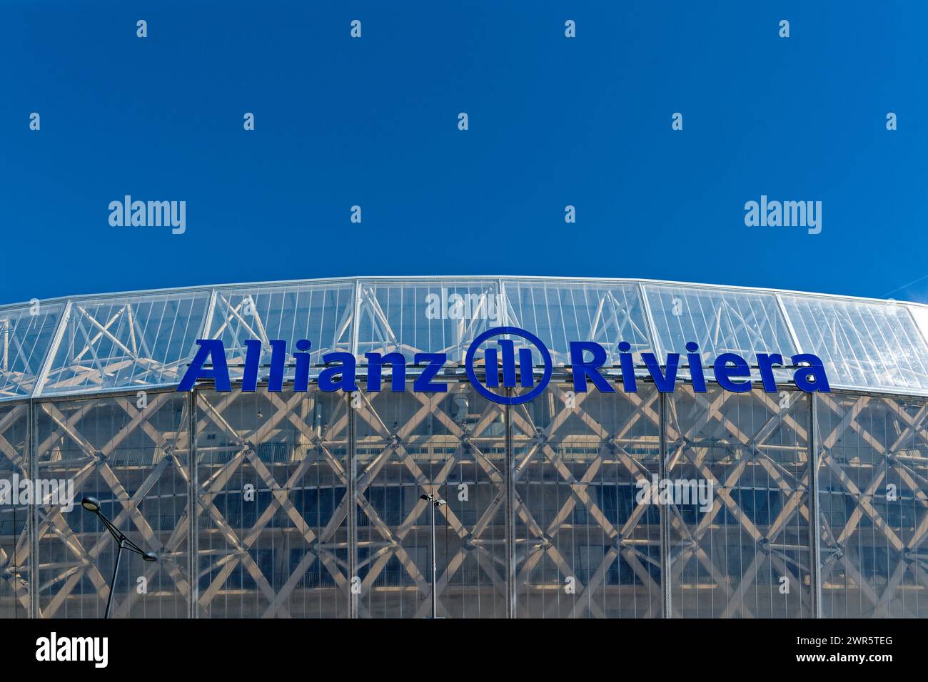 Multi-function arena Allianz Rivera in Nice, in the Var department ...