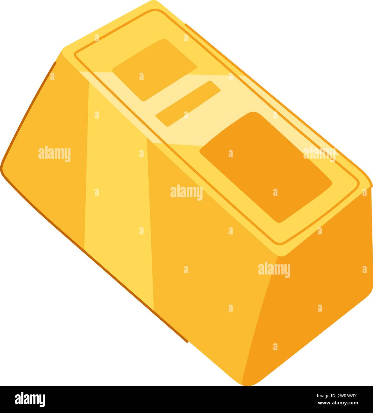 fall gold bar cartoon vector illustration Stock Vector Image & Art - Alamy