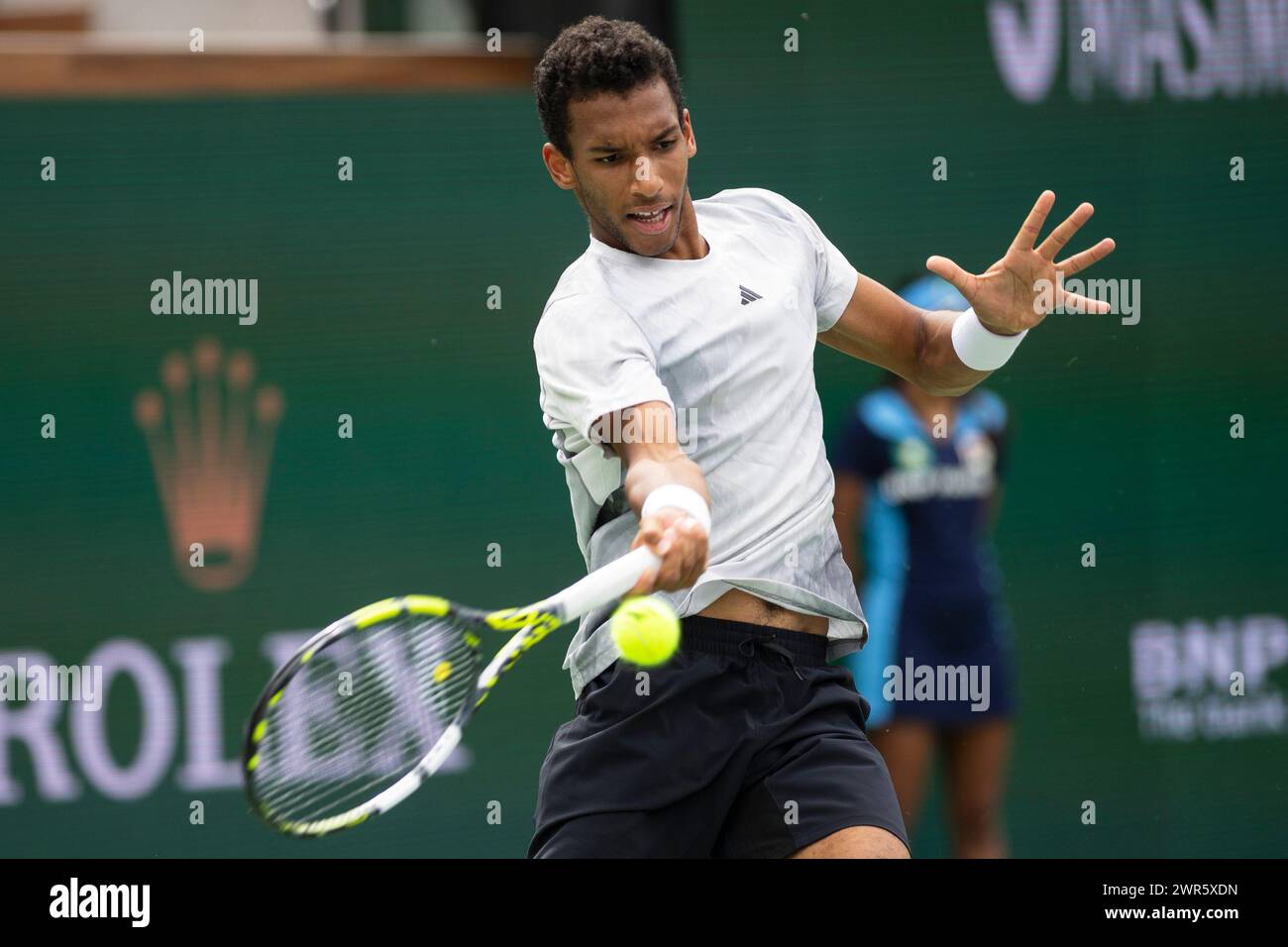 Indian Wells, California, USA. 10th Mar, 2024. Felix Auger-Aliassime of ...