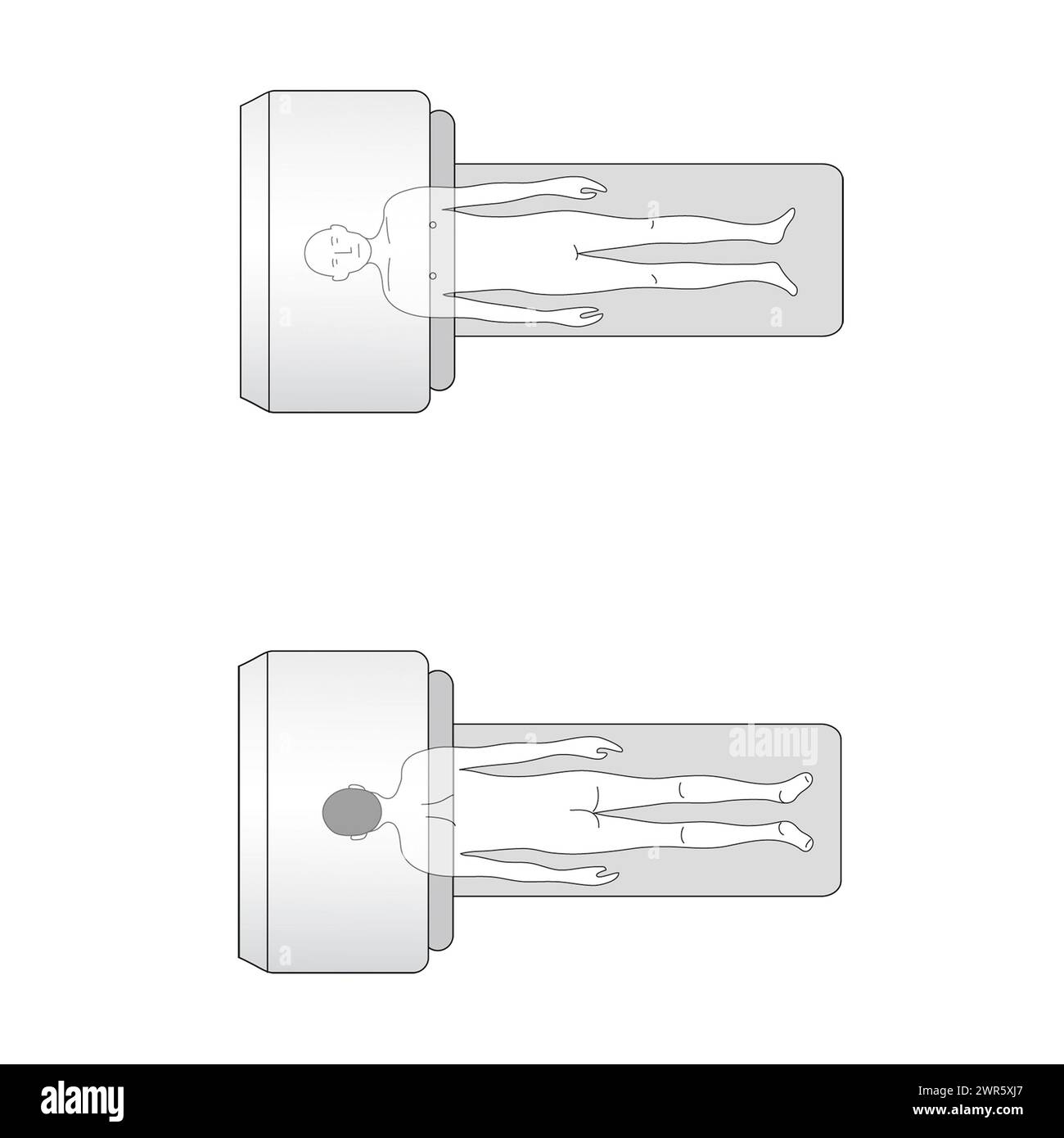 The prone position Cut Out Stock Images & Pictures - Alamy