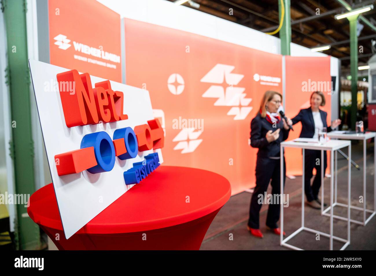 Wien, Österreich. 11. März 2024. Alexandra Reinagl rechts, Vorsitzende ...