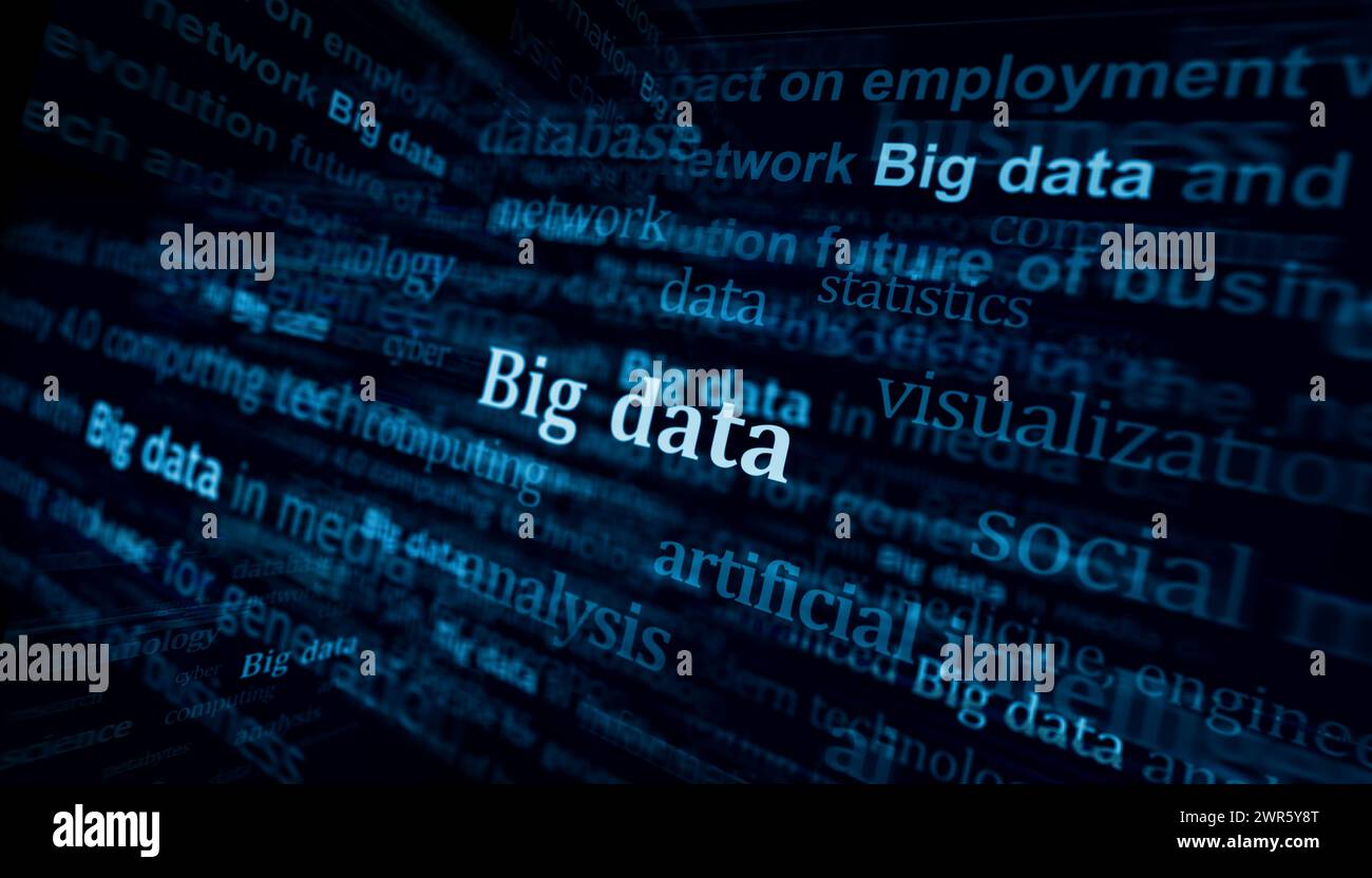 Big Data information analysis business headline news across ...