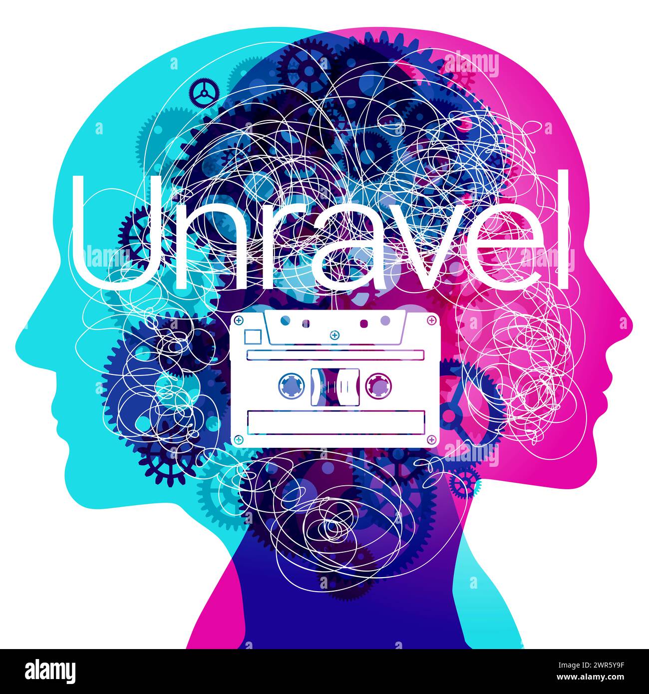 Parts of cassette tape hi-res stock photography and images - Alamy