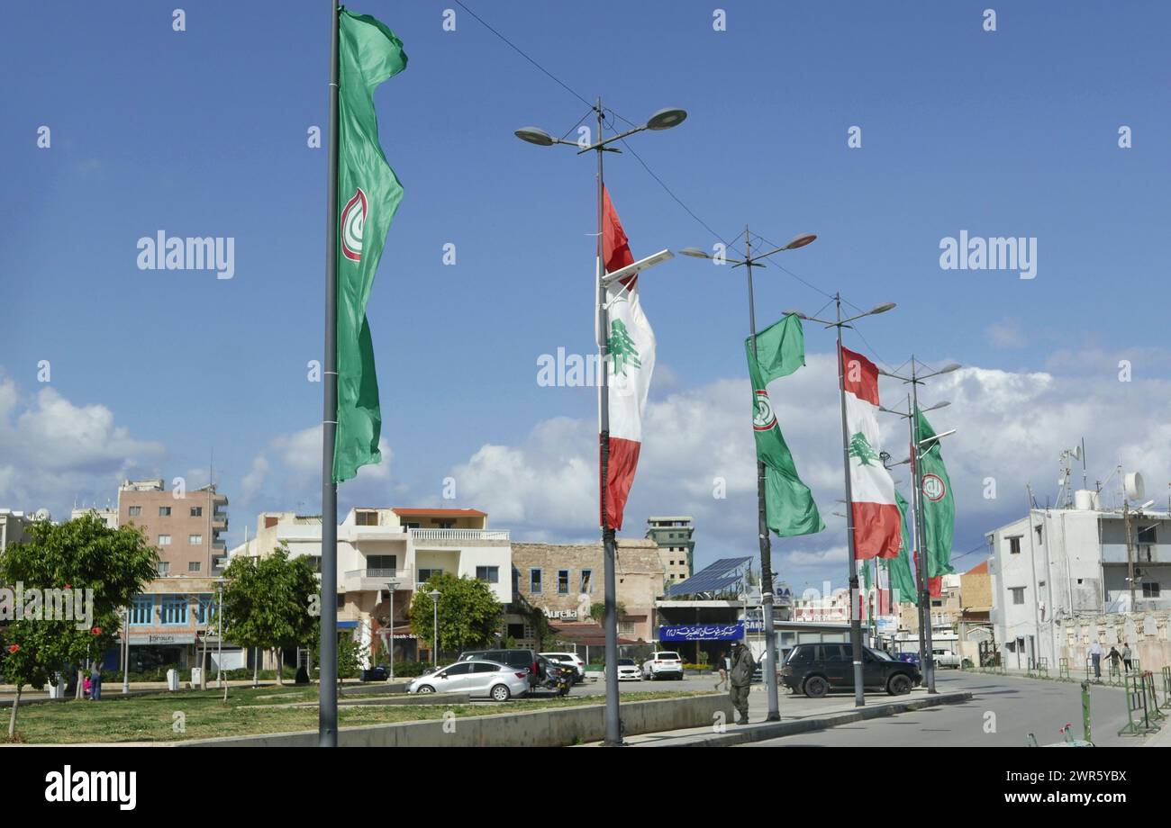 Sour south lebanon tyre israeli border maritime border amal hez hi-res ...