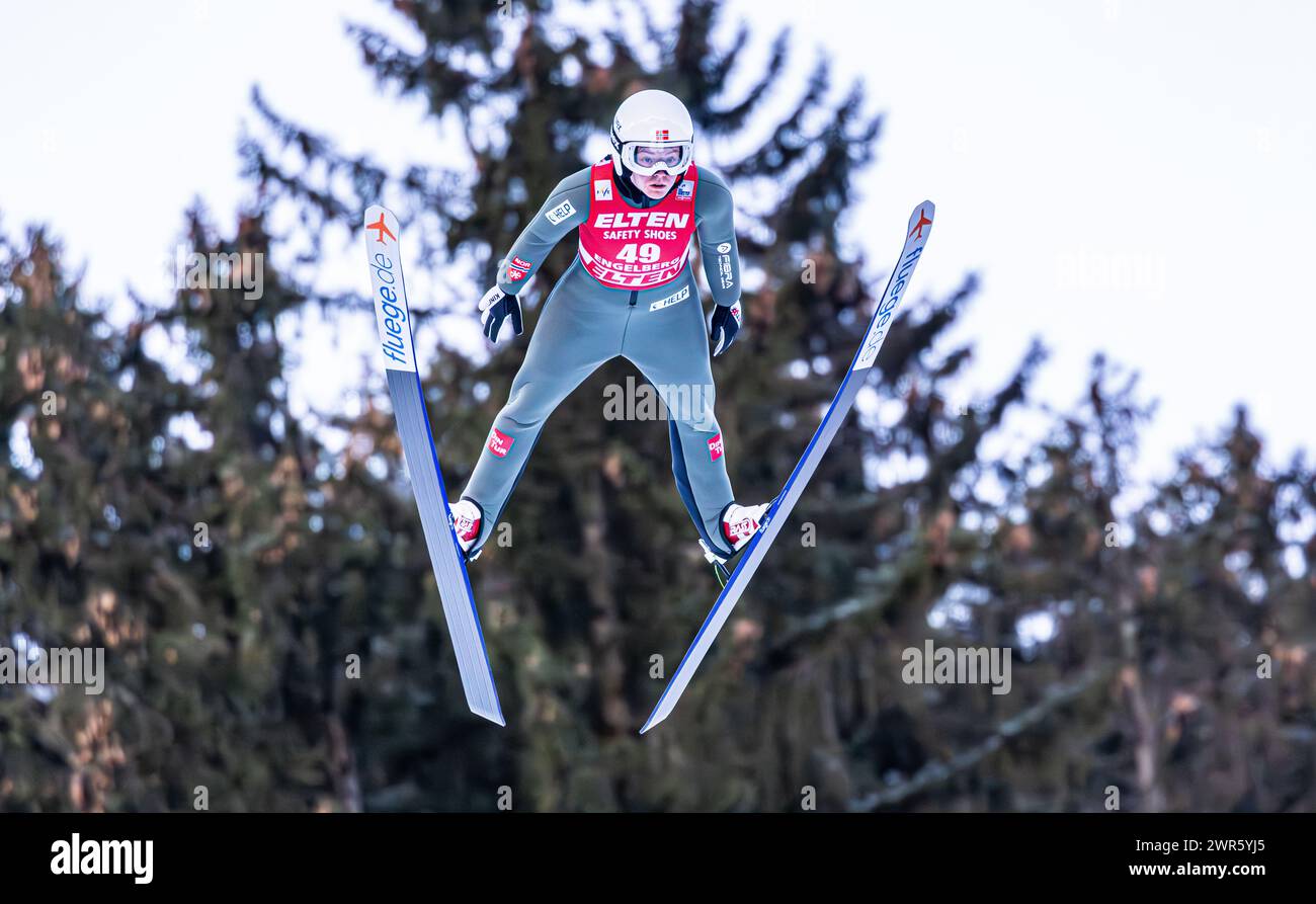 Viessmann Skispringen Weltcup Engelberg, Frauen: Die norwegische ... Viessmann Skispringen Weltcup Engelberg, Frauen: Die norwegische ...