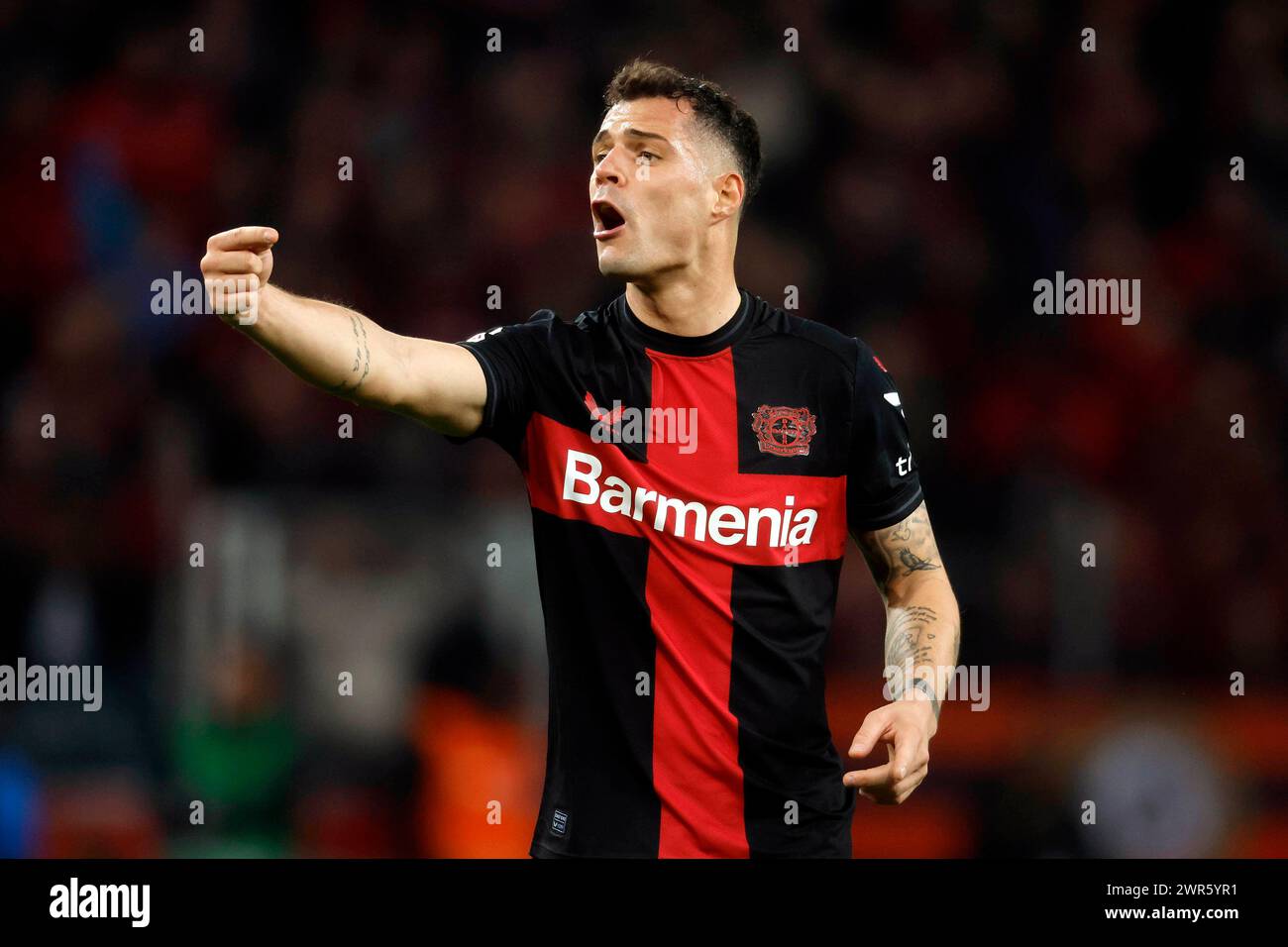 Leverkusen, Deutschland, Germany 1. Fussball Bundesliga, 25. Spieltag, Matchday 25 Bayer 04 ...