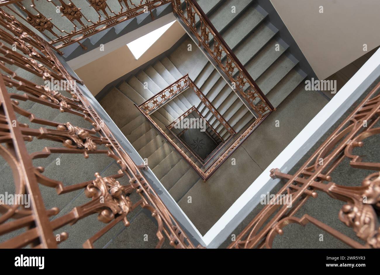 Building of the polish railwaymens association hi-res stock photography ...