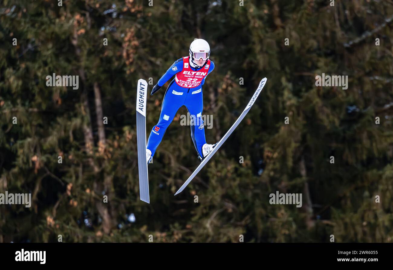 Viessmann Skispringen Weltcup Engelberg, Frauen: Die deutsche ...