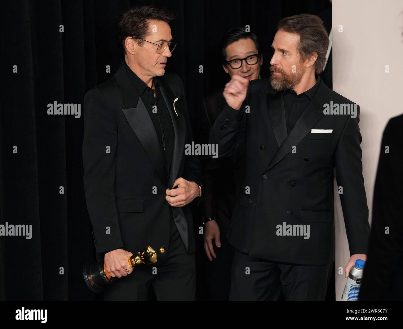 Los Angeles, USA. 10th Mar, 2024. (L-R) Robert Downey Jr., Ke Huy Quan ...