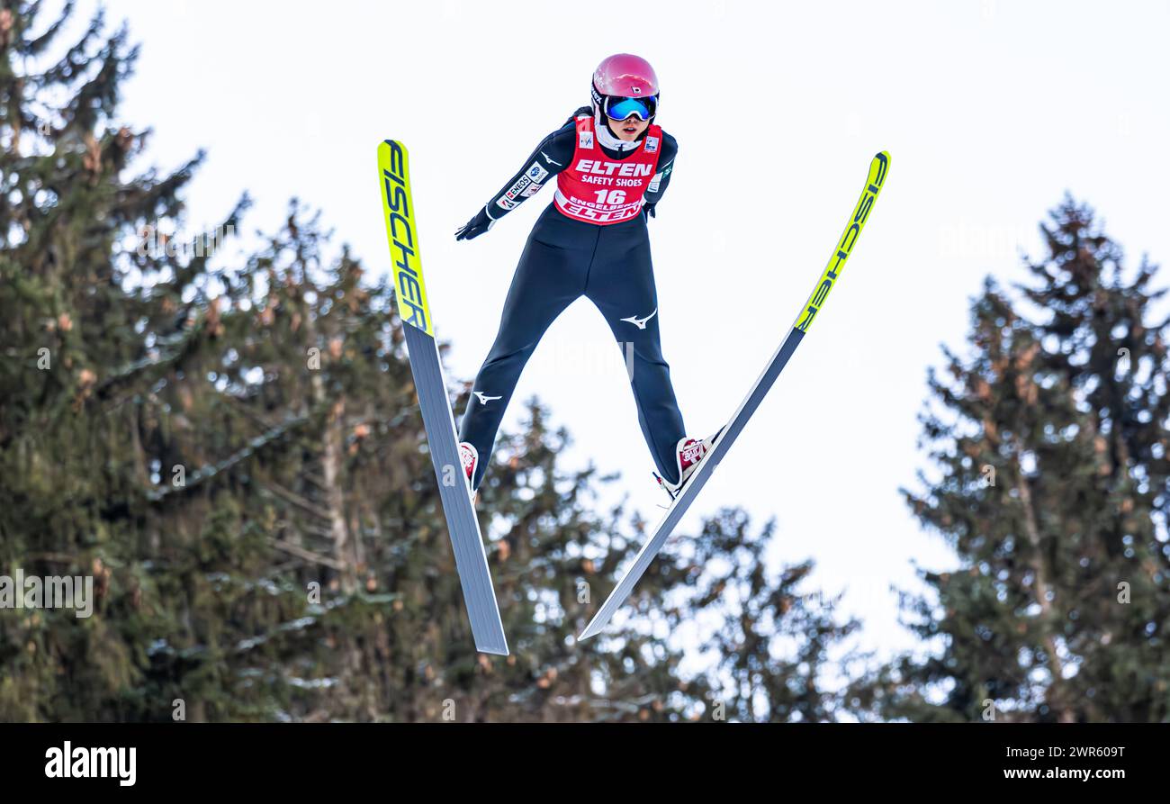 Viessmann Skispringen Weltcup Engelberg, Frauen: Die japanische ...