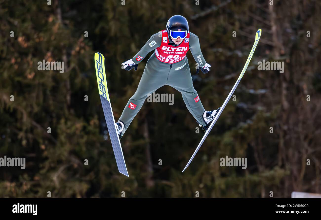 Viessmann Skispringen Weltcup Engelberg, Frauen: Die norwegische ... Viessmann Skispringen Weltcup Engelberg, Frauen: Die norwegische ...