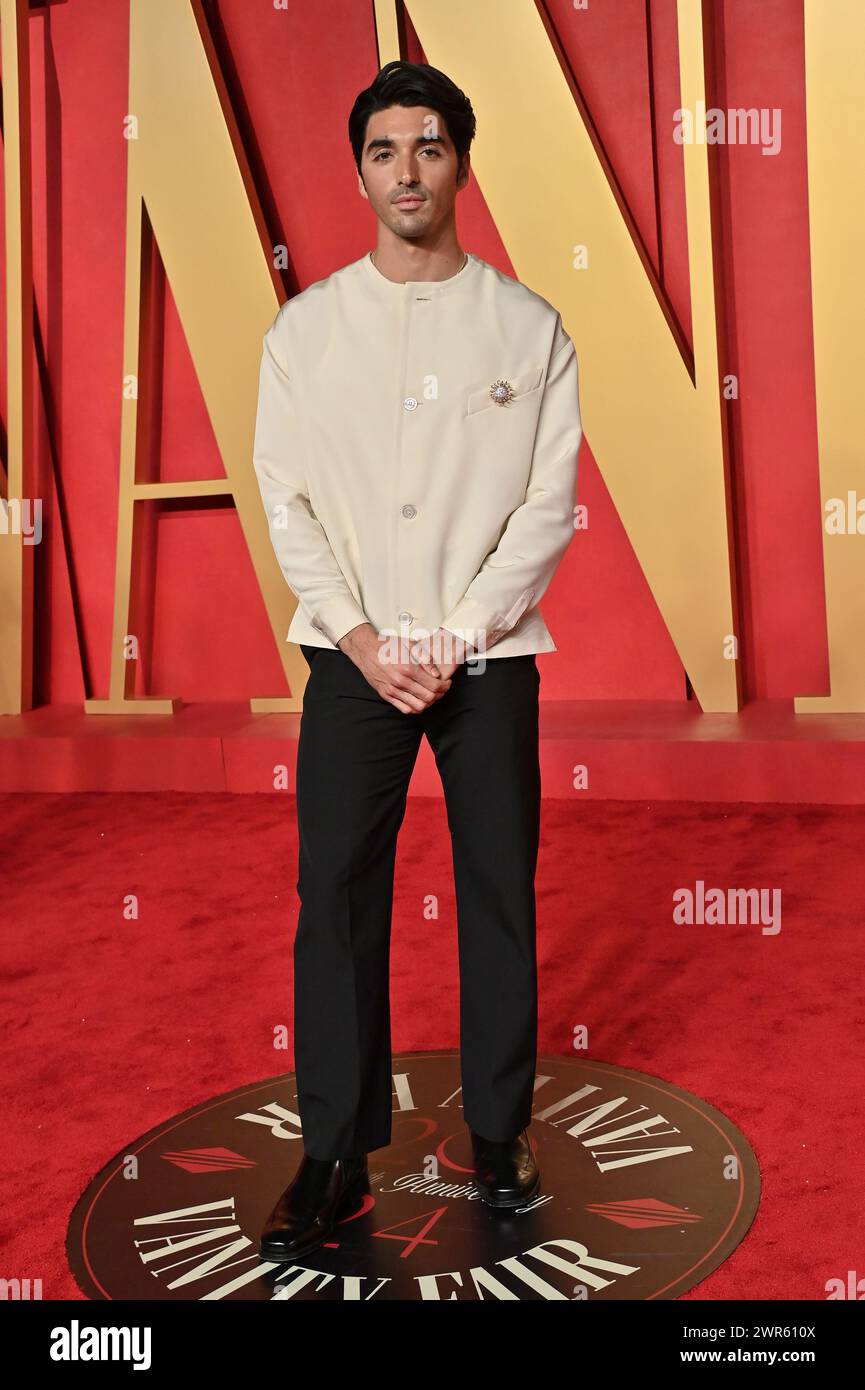 Beverly Hills, USA. 10th Mar, 2024. Taylor Zakhar Perez arriving at the ...