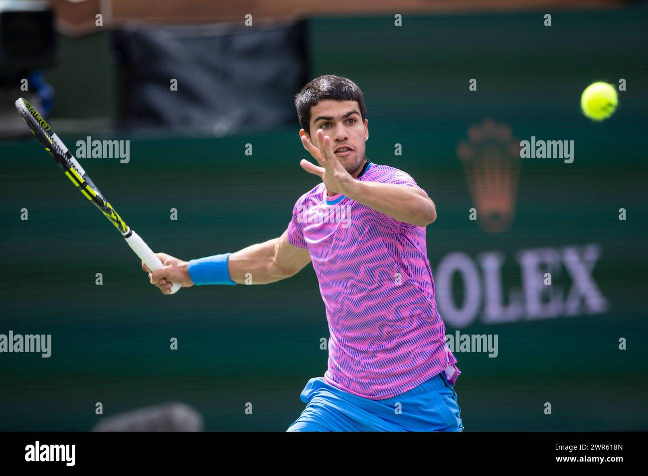 Indian Wells, USA. 10th Mar, 2024. March 10, 2024: Carlos Alcaraz of ...