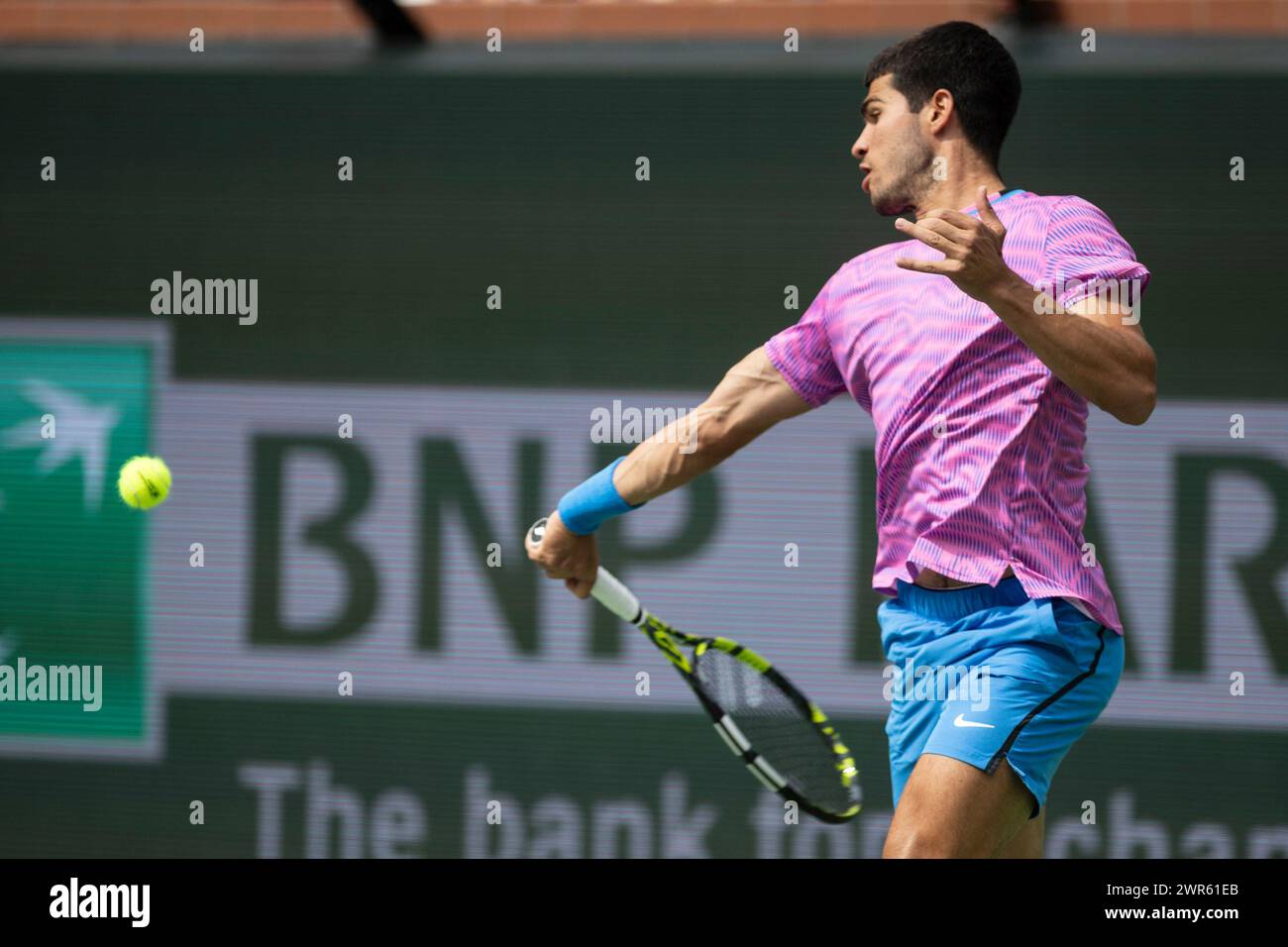 Indian Wells, USA. 10th Mar, 2024. March 10, 2024: Carlos Alcaraz of ...
