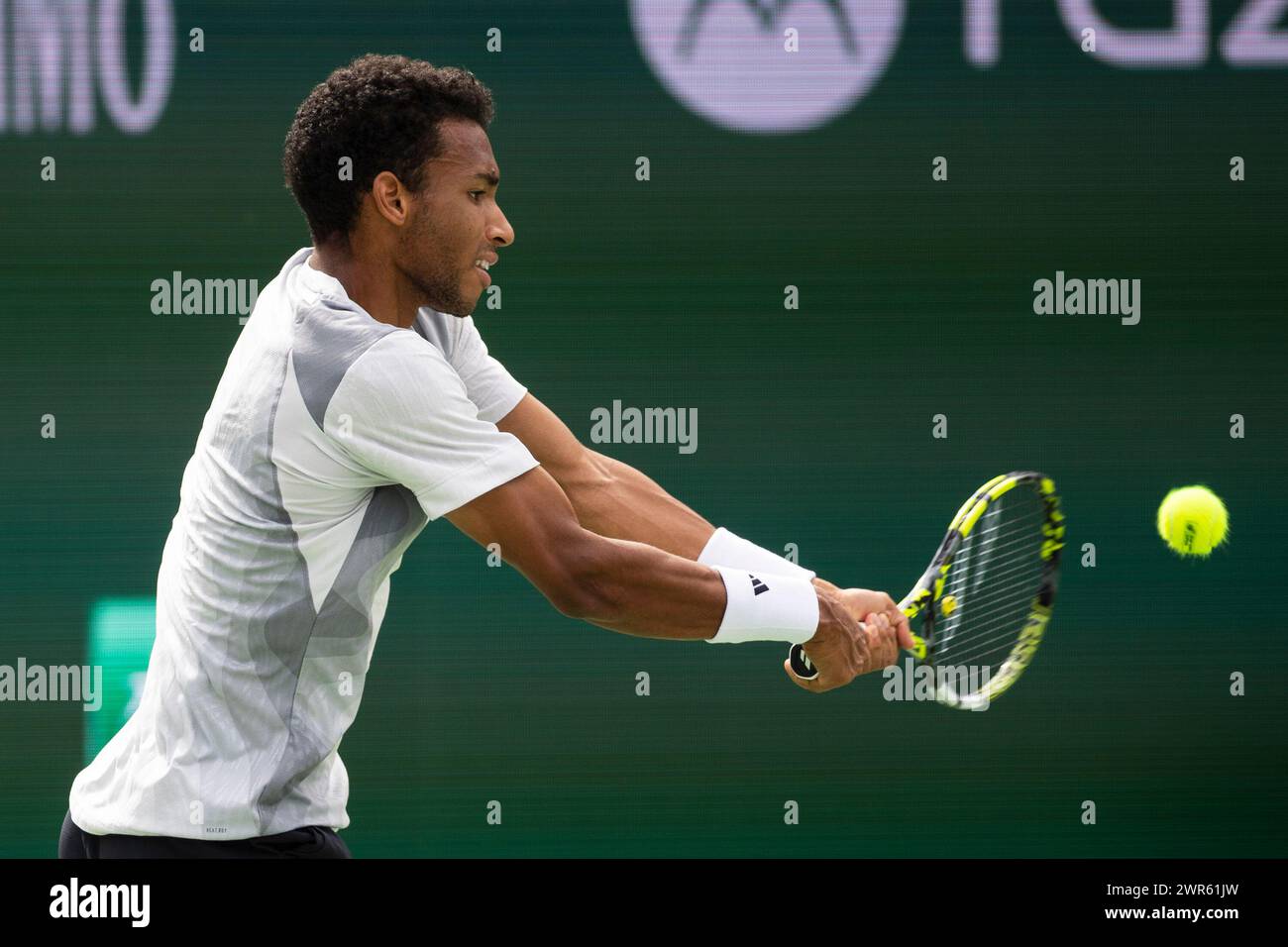 Indian Wells, USA. 10th Mar, 2024. March 10, 2024: Felix Auger ...